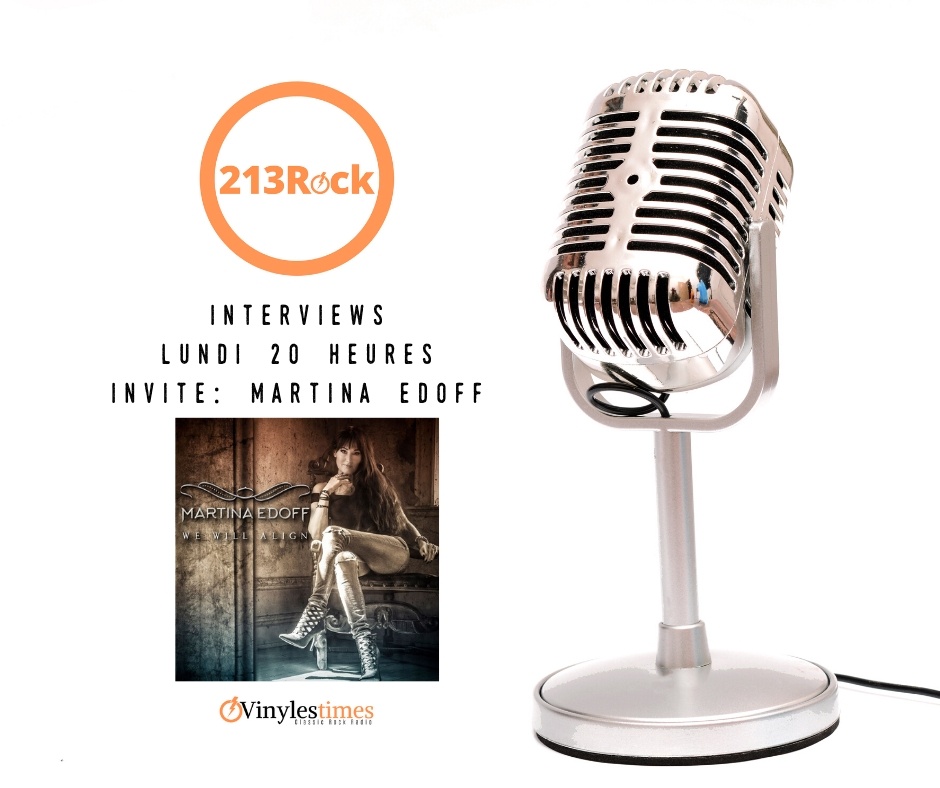 Martina Edoff – Vinylestimes Classic Rock Radio 2025.