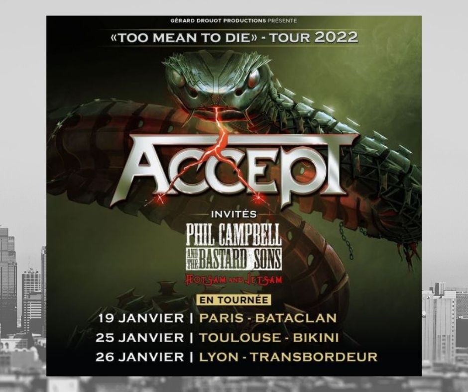 Accept Tour 2022 – Vinylestimes Classic Rock Radio 2025.