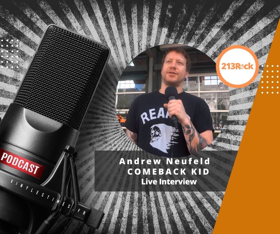 🎙 [Interview] – 213Rock Harrag Melodica avec Andrew Neufeld du groupe ...