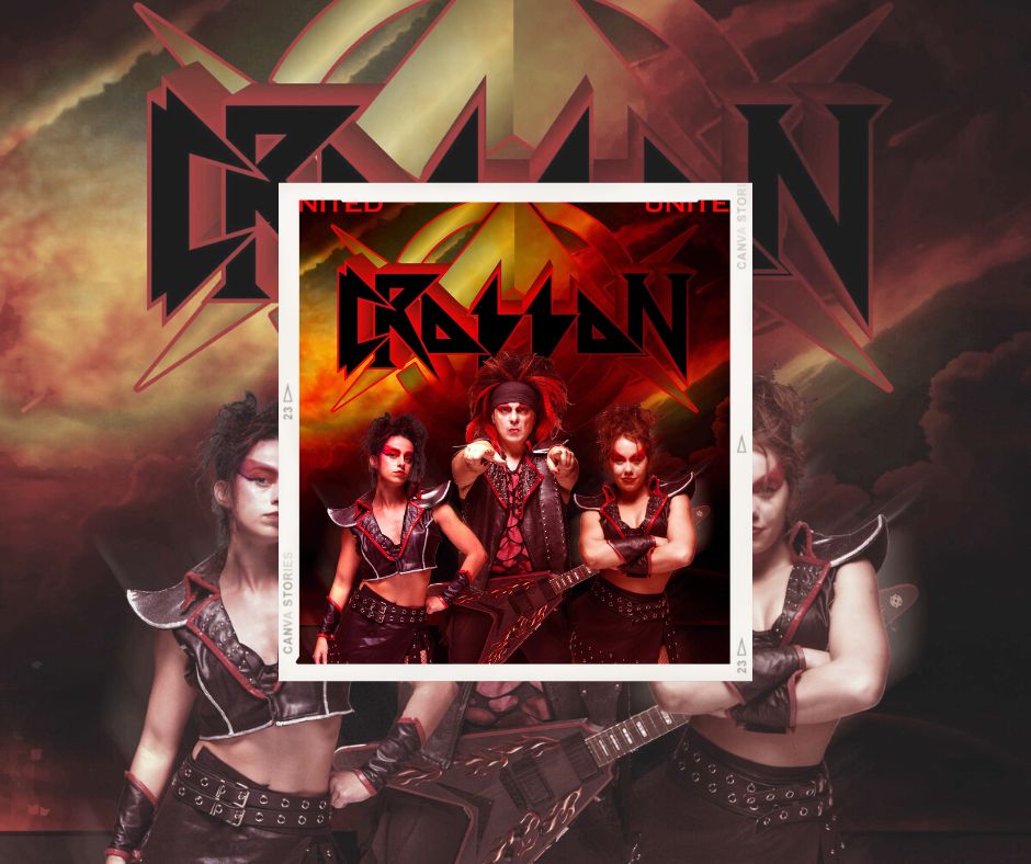 Crosson - Nouvel extrait "United" - Vinylestimes Classic Rock Radio 2023.