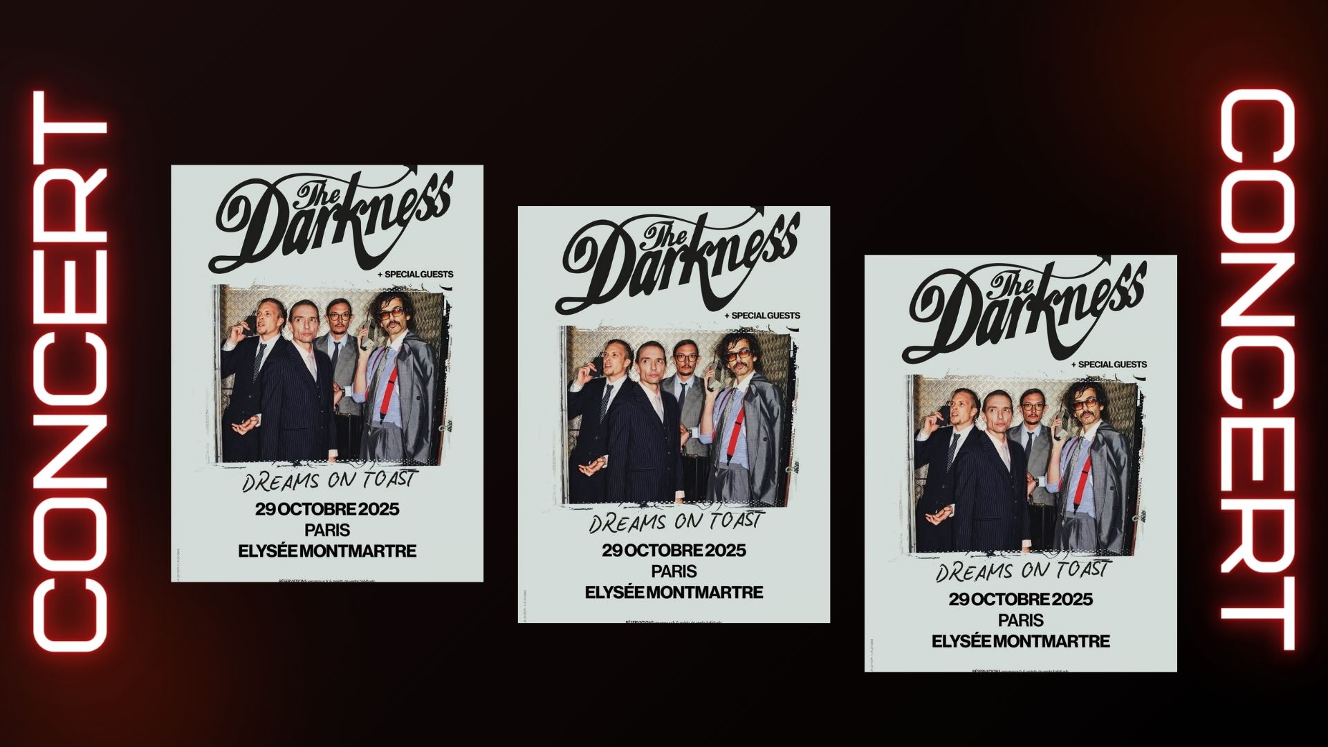The Darkness – En concert à Paris ! – Vinylestimes Classic Rock Radio 2025.