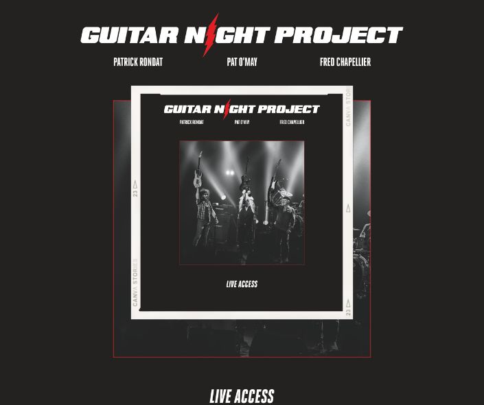 💿 Guitar Night Project : Live Access – nouvel extrait « Mindscape » 💿 ...
