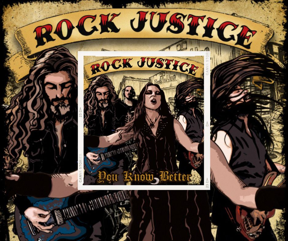 🟠Rock Justice premier album « You’ve Been Served ». Ecoutez « You Know ...